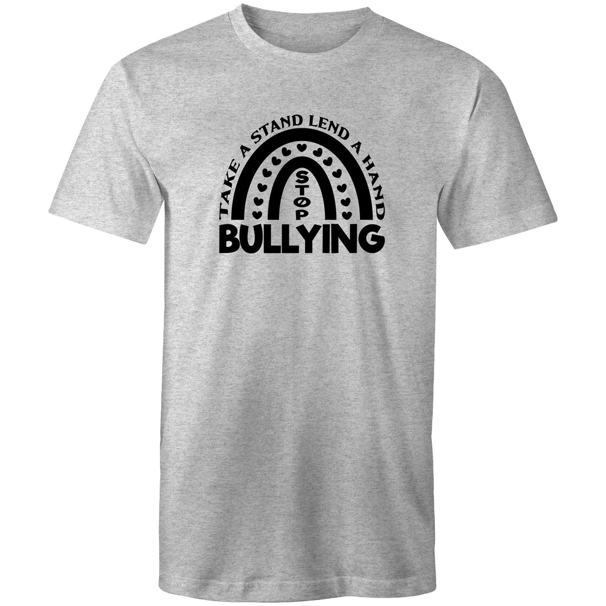 Take a stand, lend a hand STOP bullying – Teacher T-shirts Australia